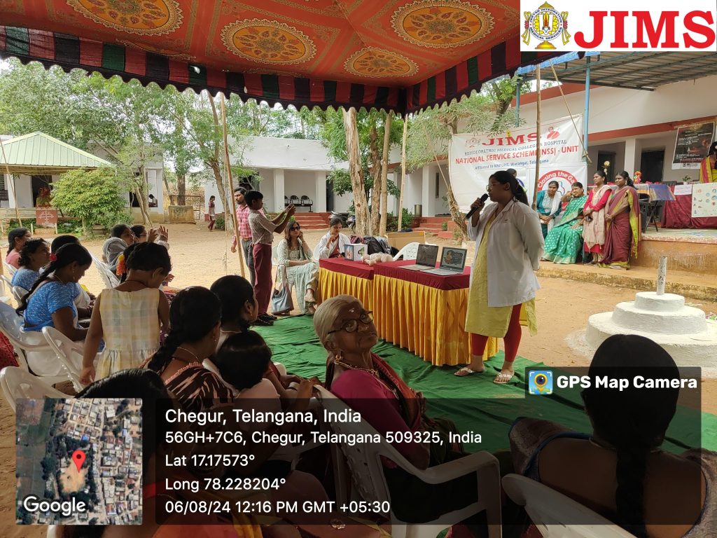 World Breastfeeding Week-2024 Observance at Chegur Village - JIMS ...